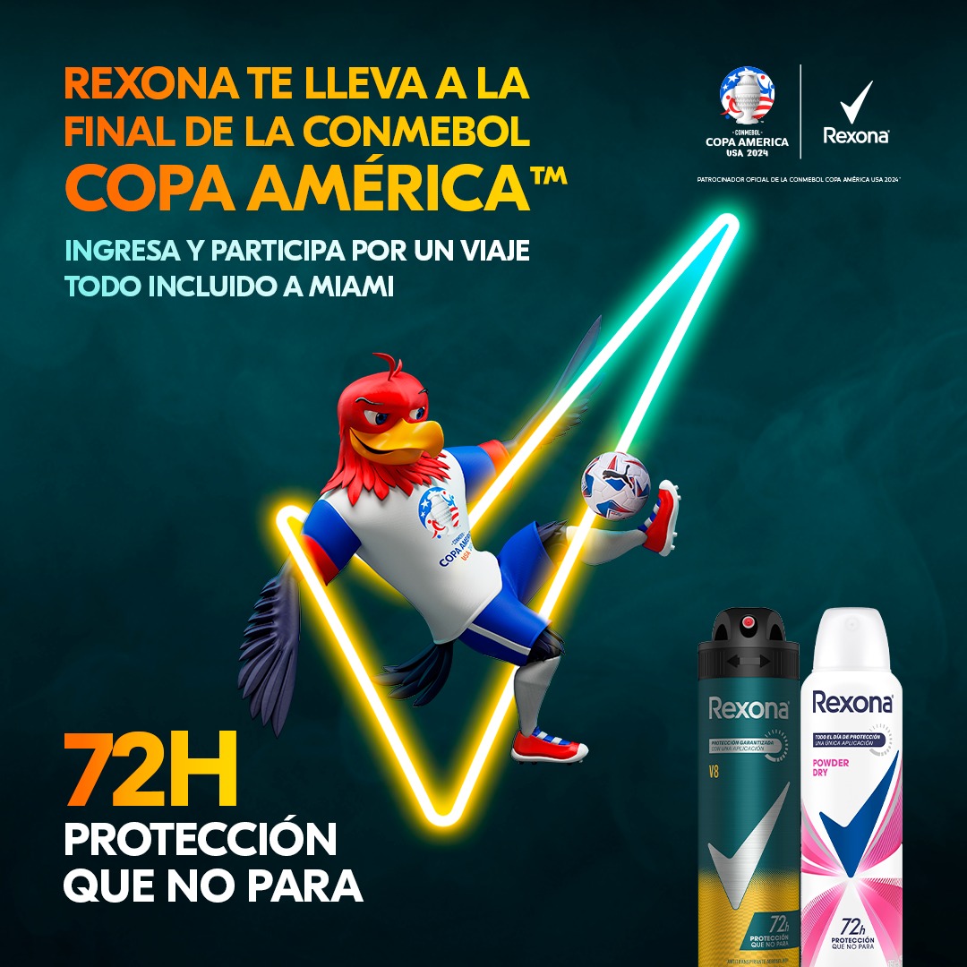 Rexona te lleva a la final de la Copa America 2024 ⚽🥳 – Mi Blog de ...